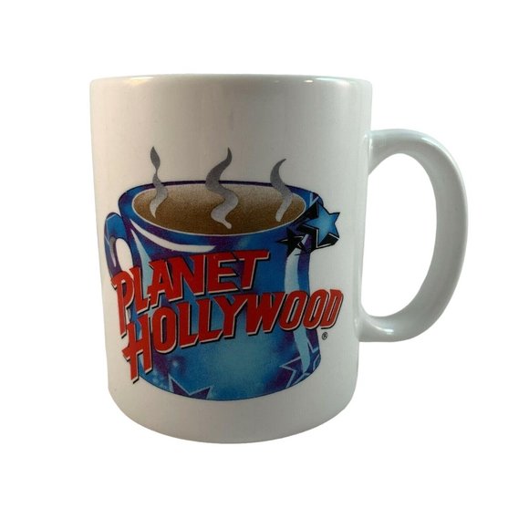 Linyi | Dining | Planet Hollywood Coffee Mug Steaming Coffee Cup ...